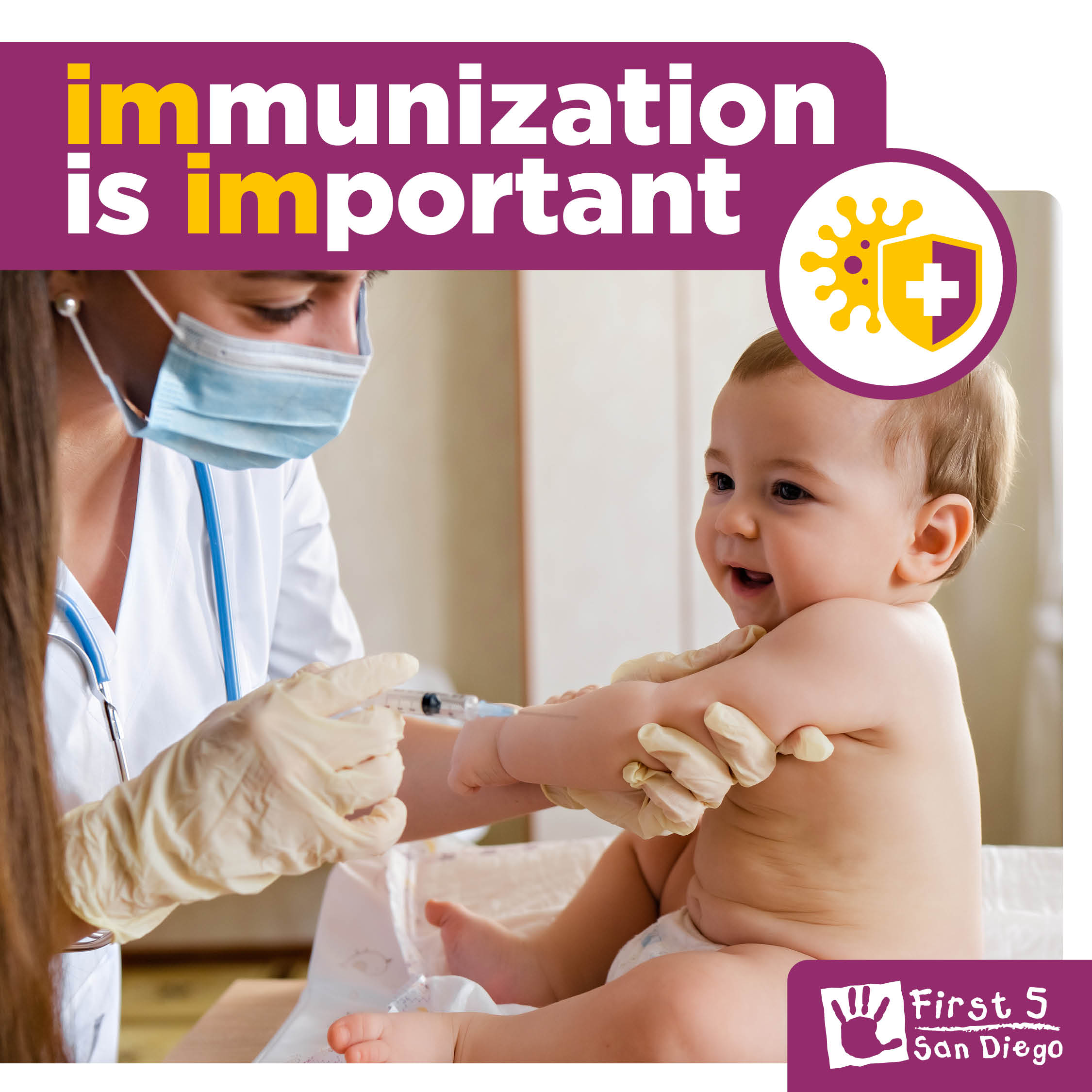 Immunization Month - First 5 San Diego
